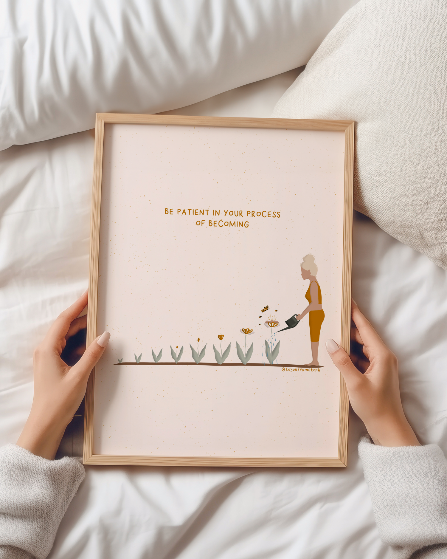 Becoming - Art Print – To You From Steph