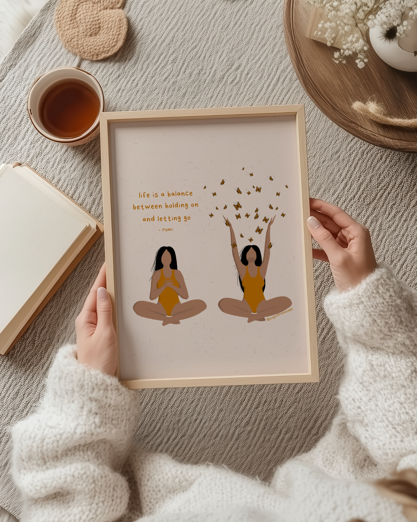 Letting Go - Art Print – To You From Steph