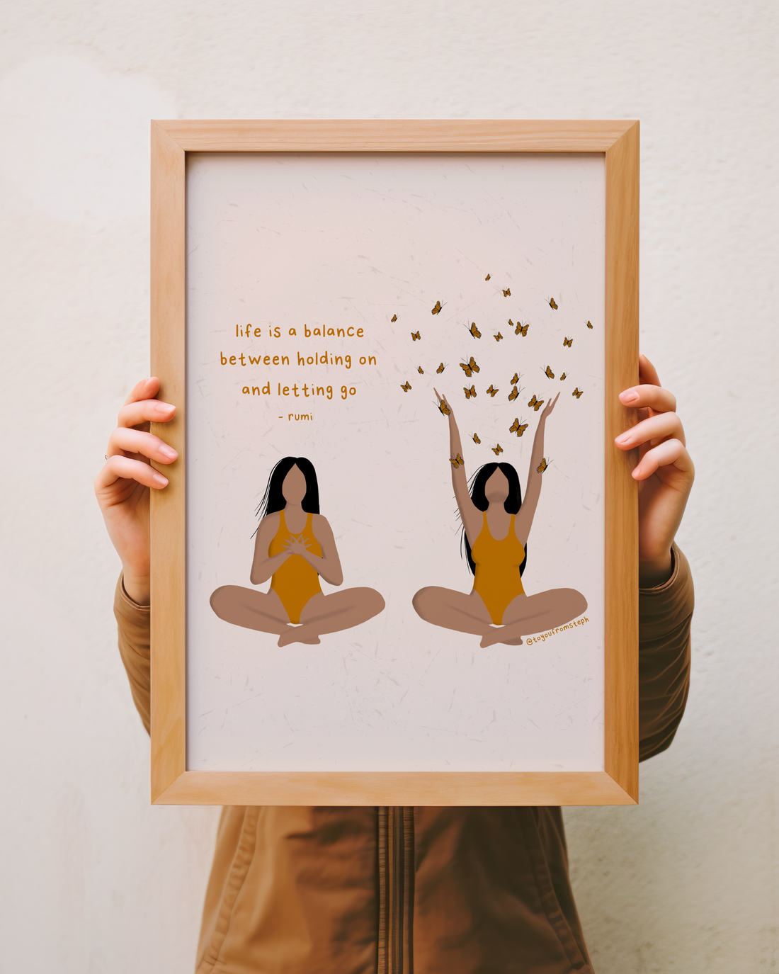 Letting Go - Art Print – To You From Steph