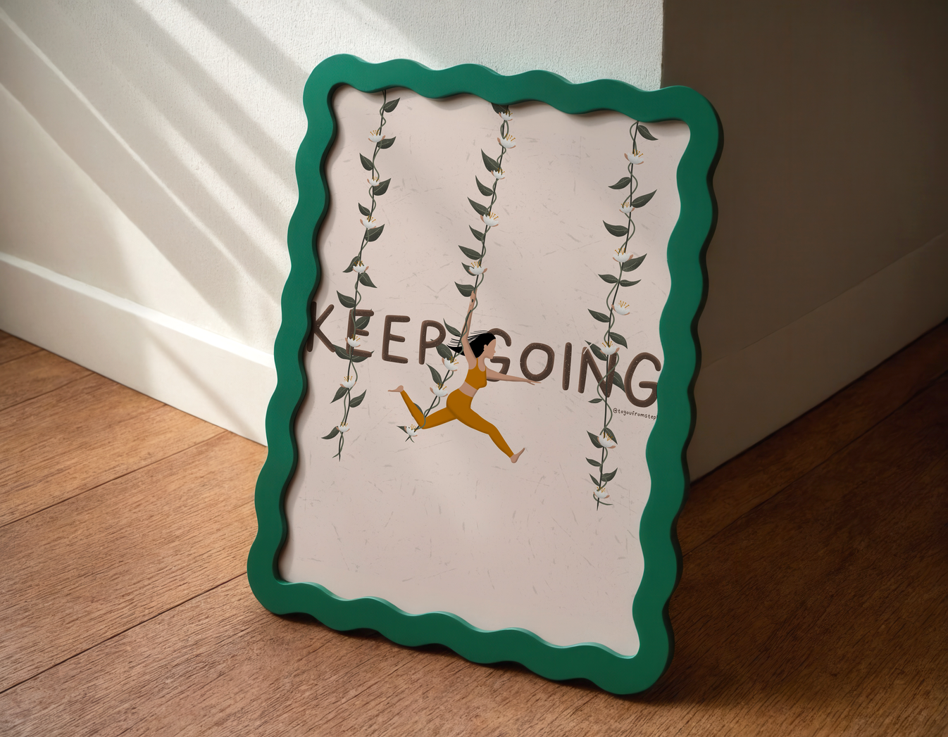 Keep Going - Art Print – To You From Steph