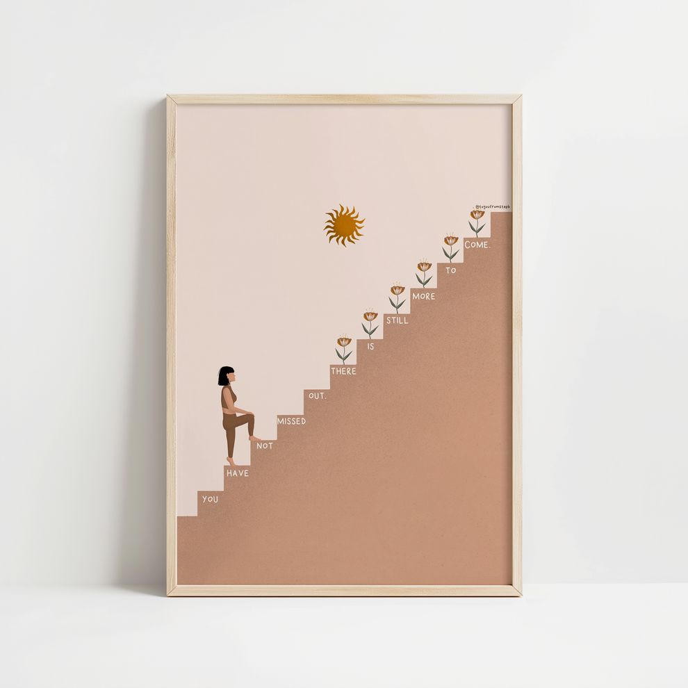 More to Come - Art Print – To You From Steph