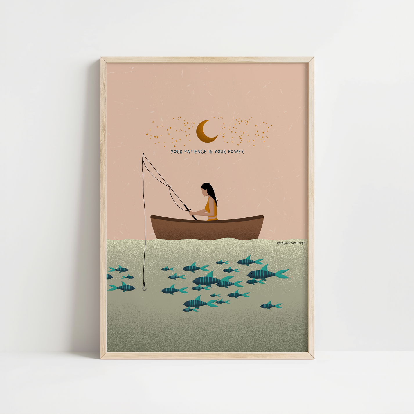 Patience - Art Print – To You From Steph
