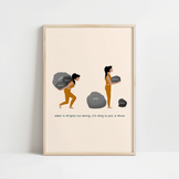 Put it Down - Art Print – To You From Steph