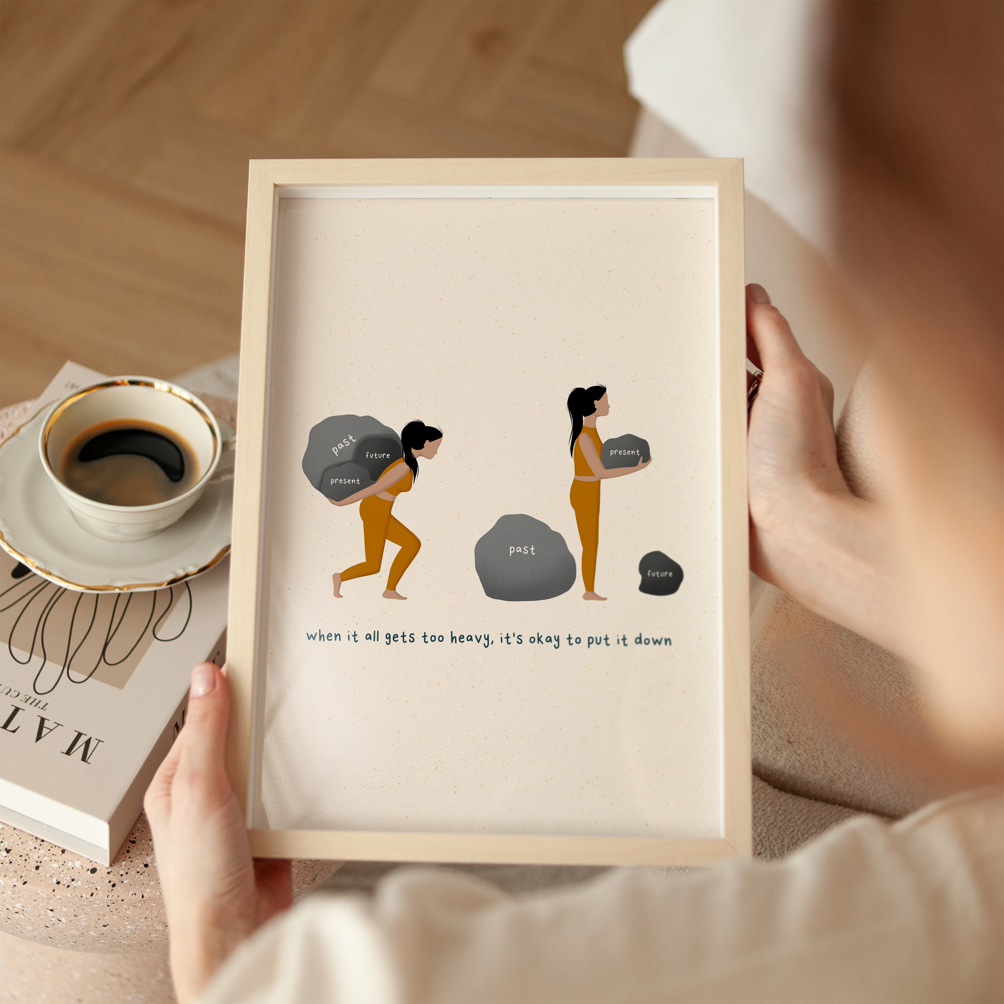 Put it Down - Art Print – To You From Steph