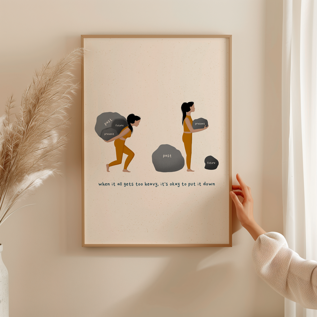 Put it Down - Art Print – To You From Steph