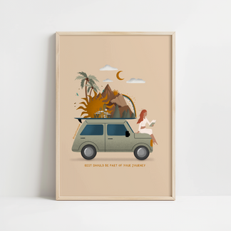 Rest - Art Print – To You From Steph
