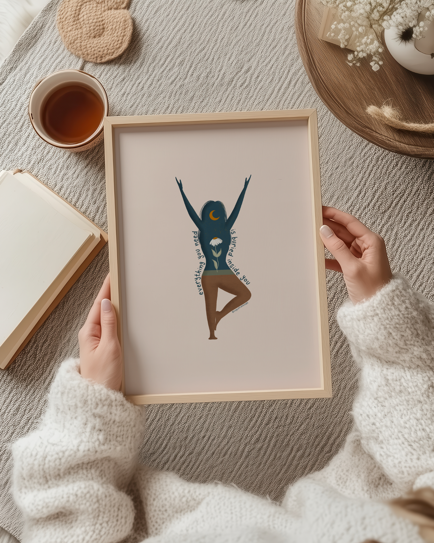 Buried Inside - Art Print – To You From Steph
