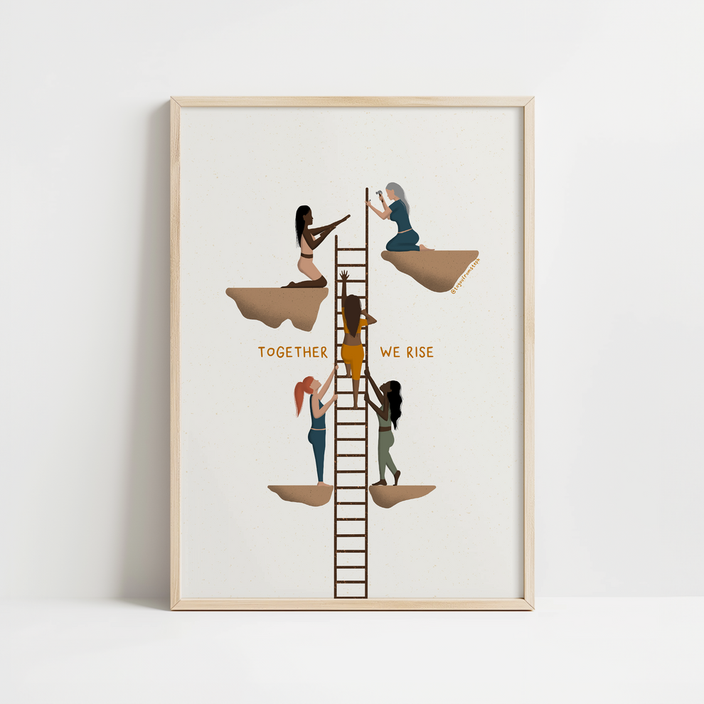 Together - Art Print – To You From Steph