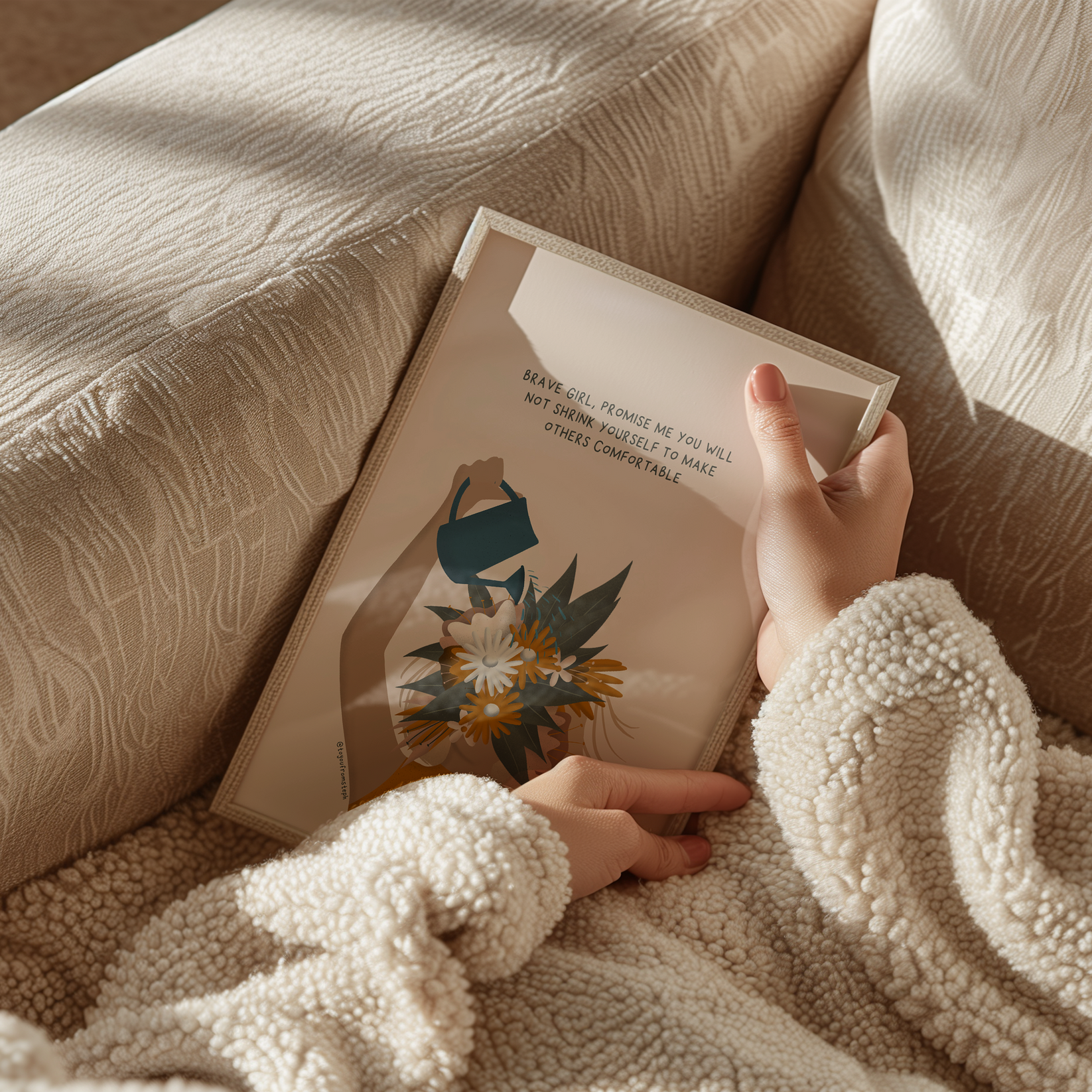 Brave Girl - Art Print – To You From Steph