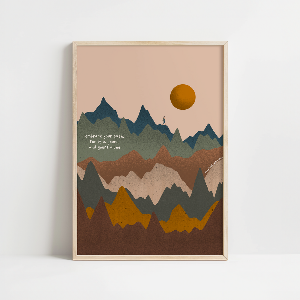 Your Path - Art Print – To You From Steph