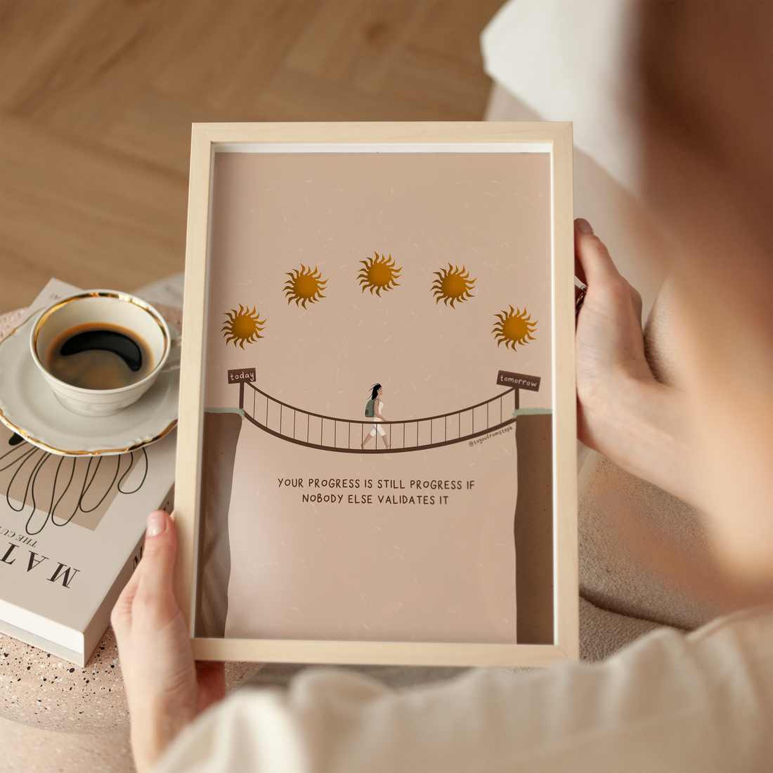 Your Progress - Art Print – To You From Steph