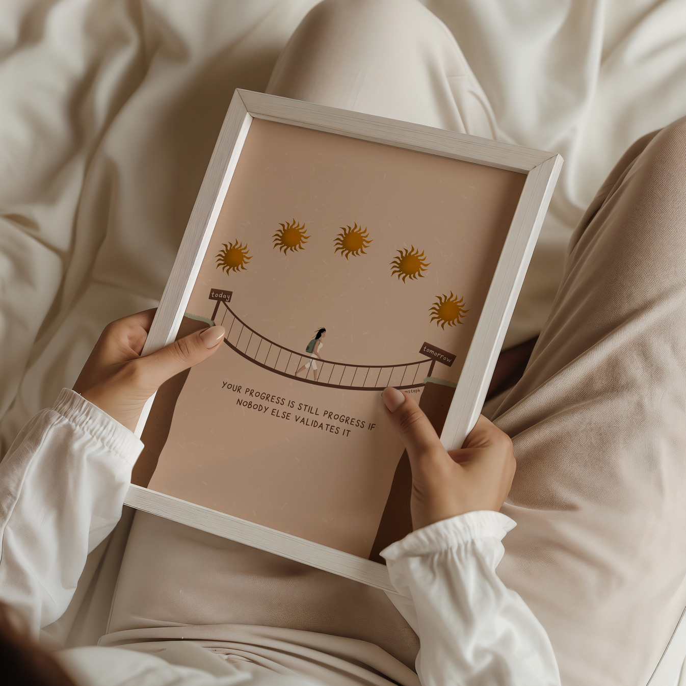 Your Progress - Art Print – To You From Steph