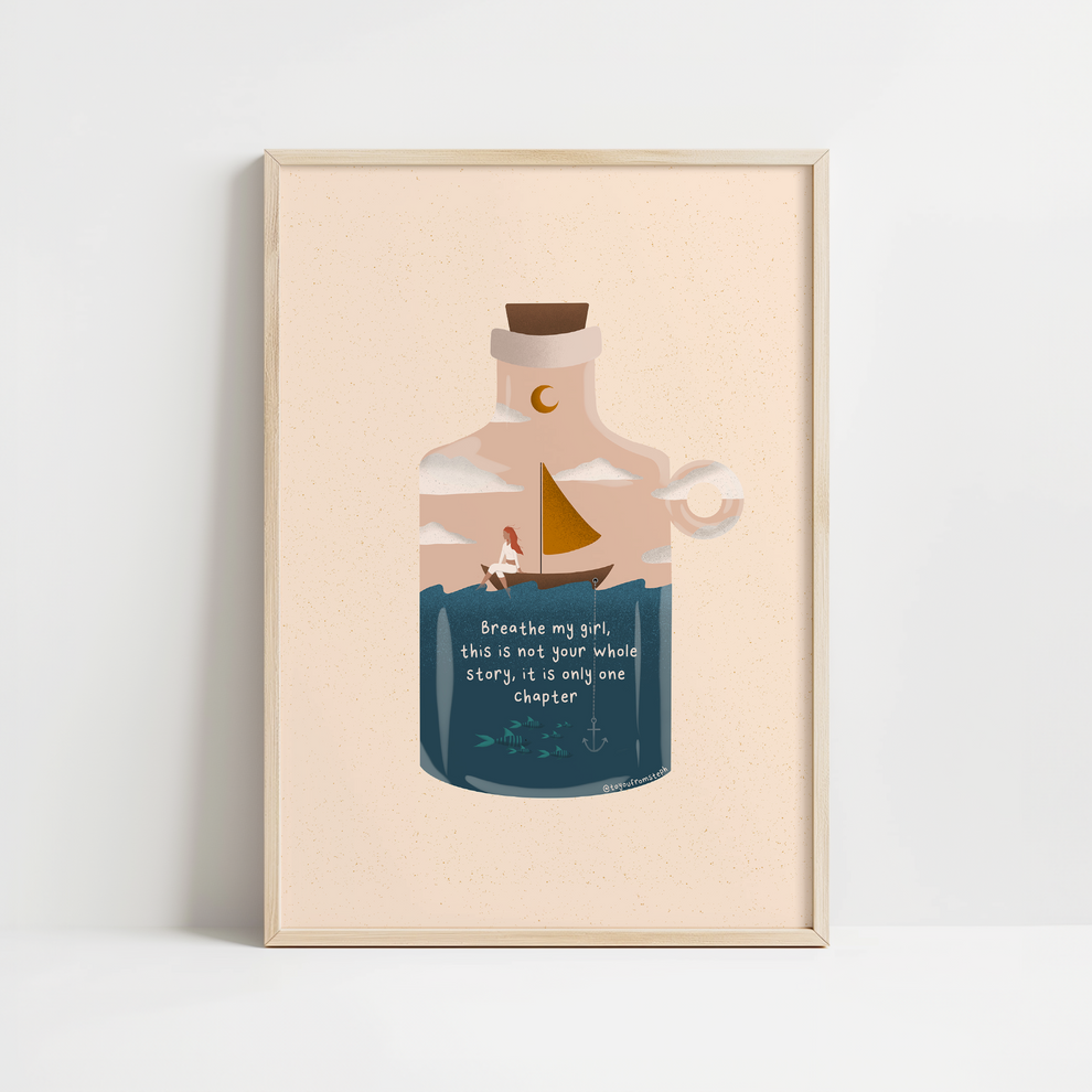 Breathe - Art Print – To You From Steph