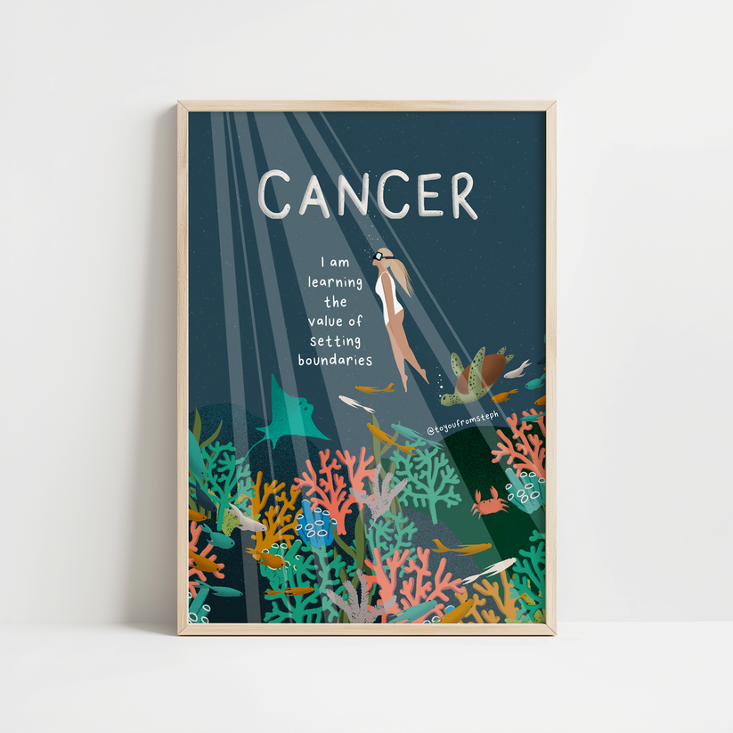 Cancer - Art Print – To You From Steph