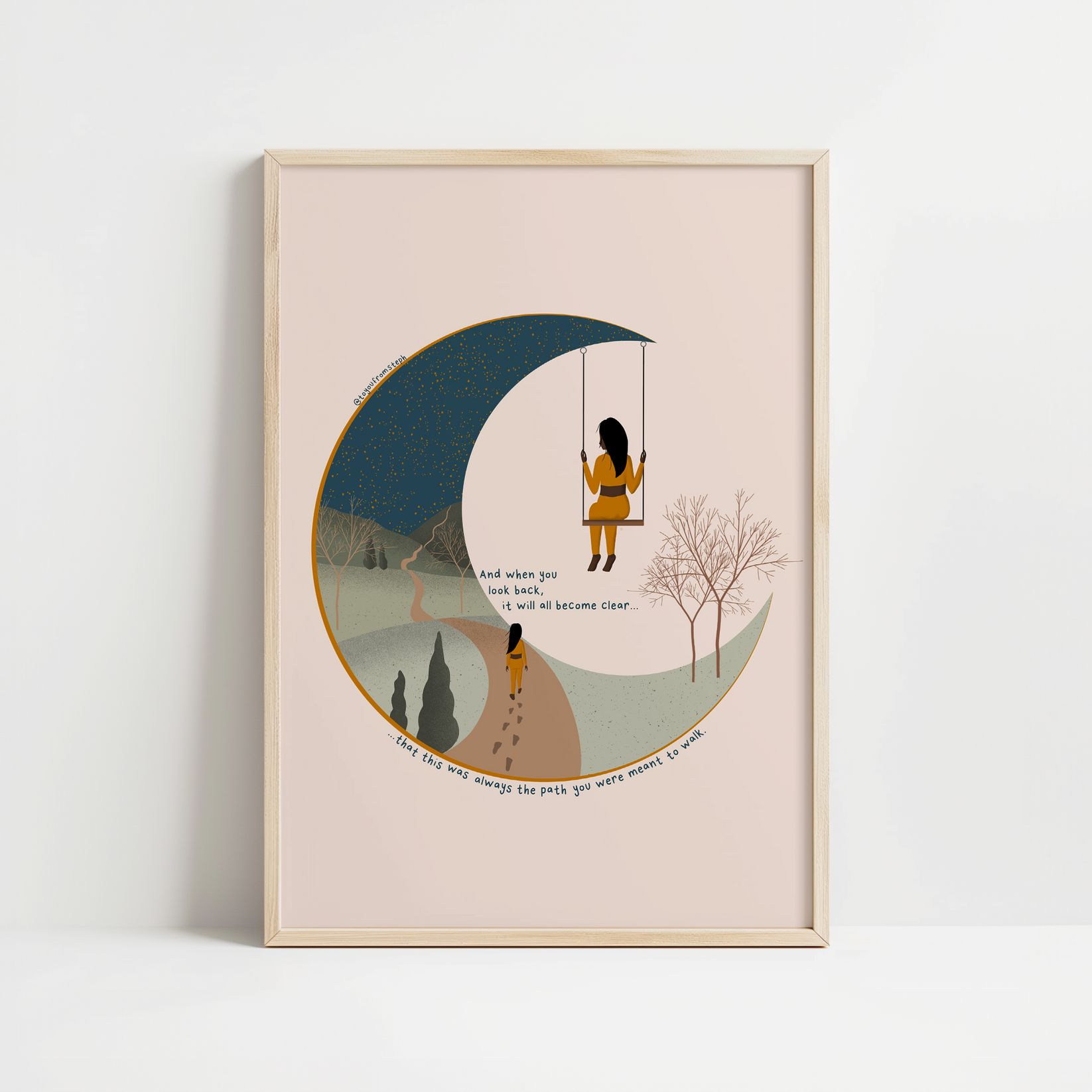 Clear - Art Print – To You From Steph