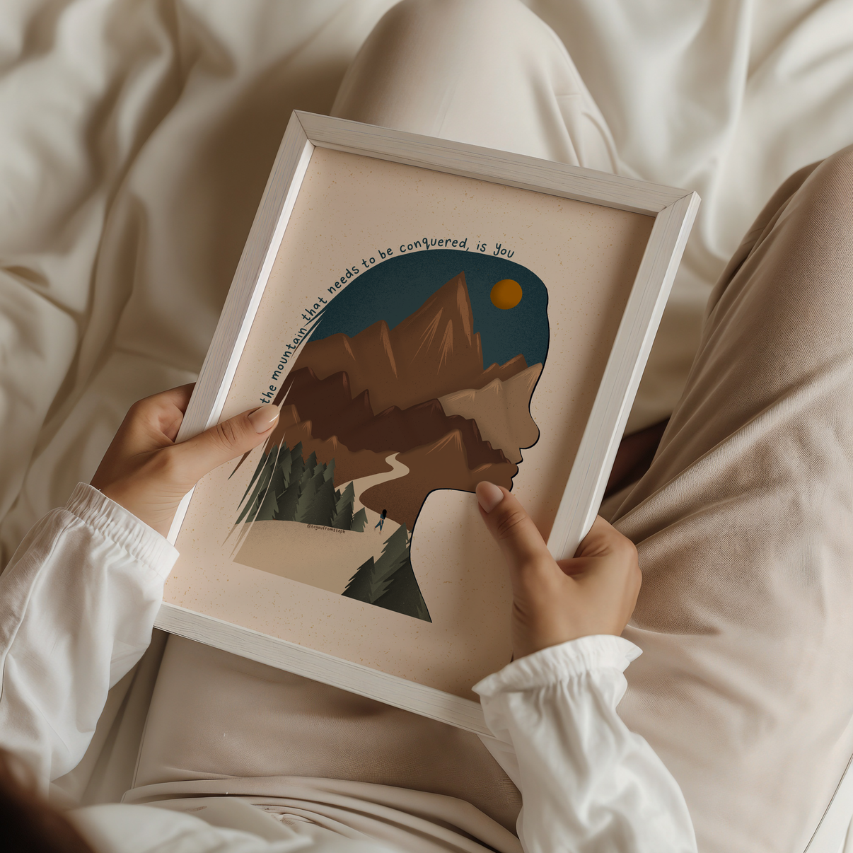 Conquered - Art Print – To You From Steph