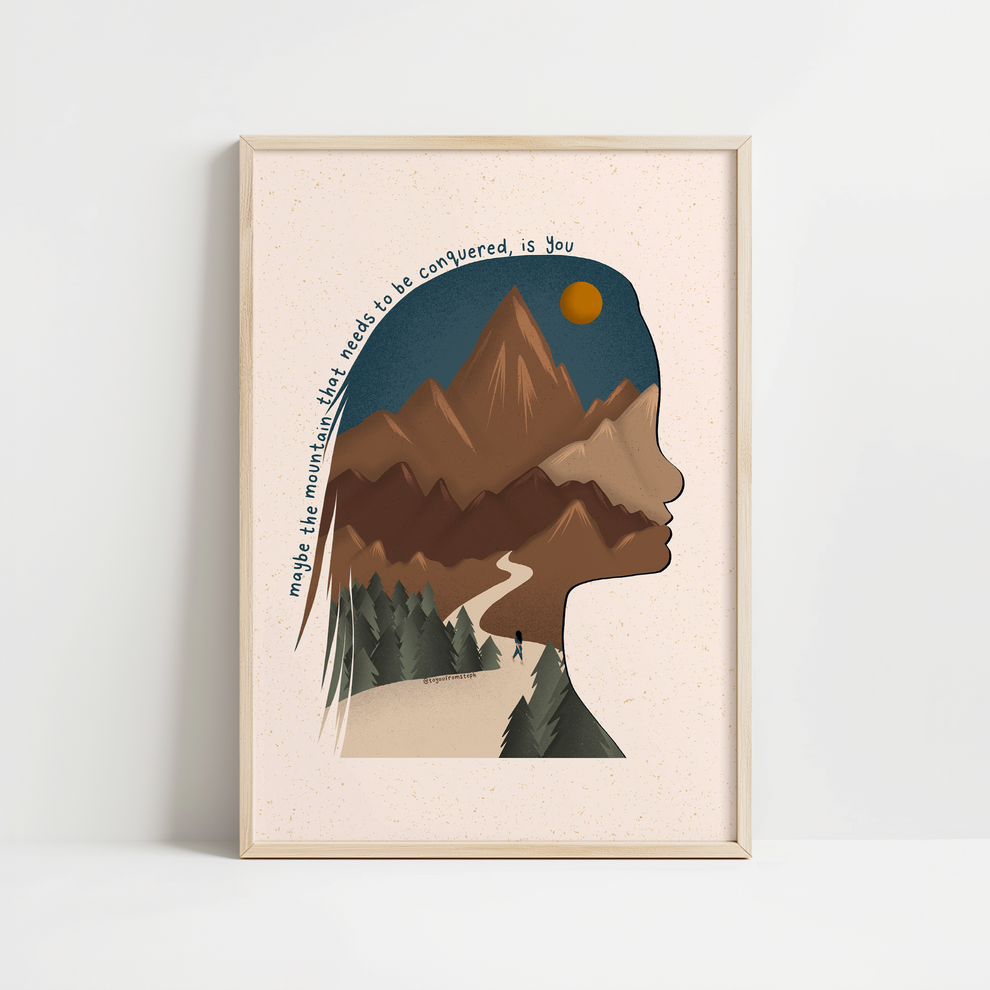 Conquered - Art Print – To You From Steph