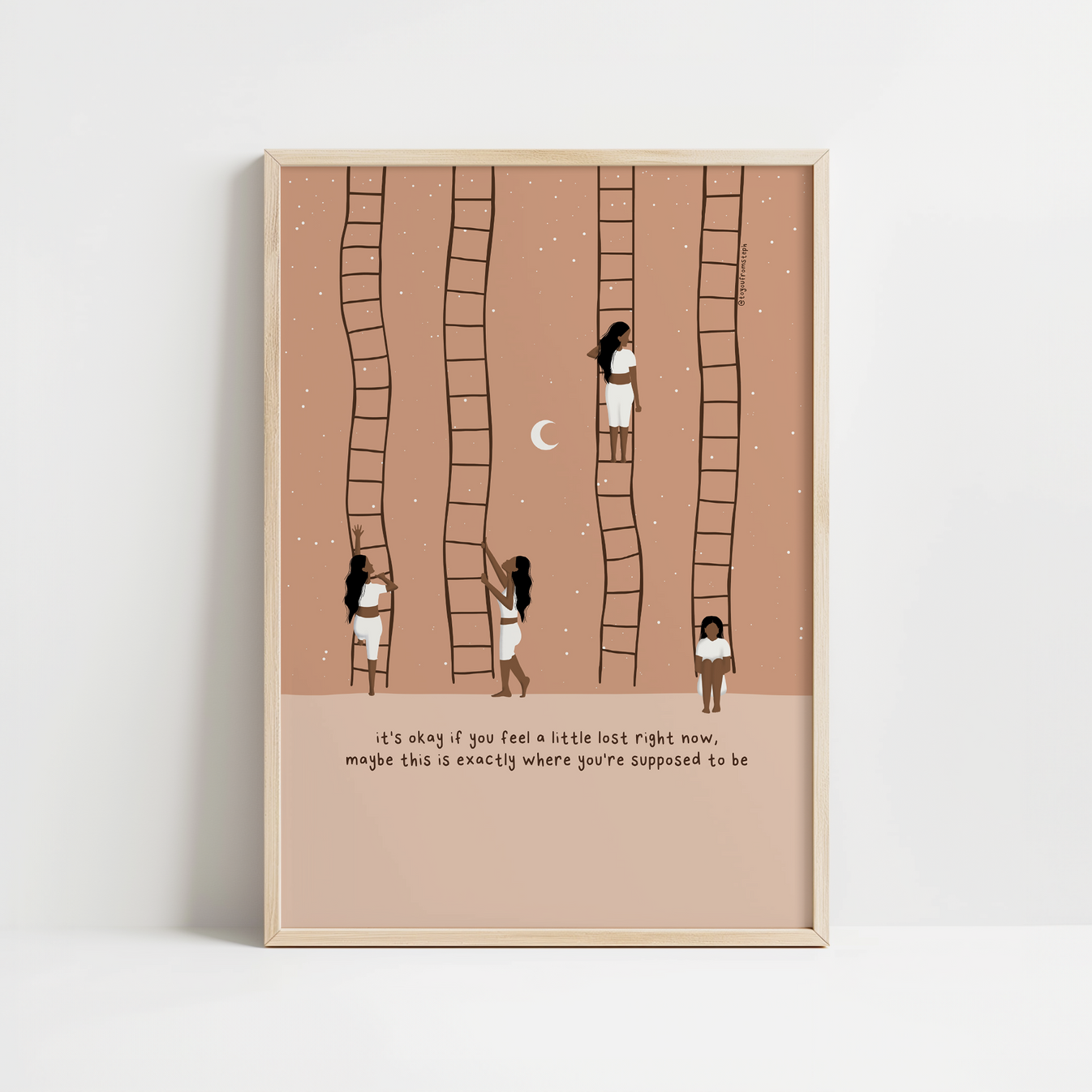 Exactly - Art Print – To You From Steph