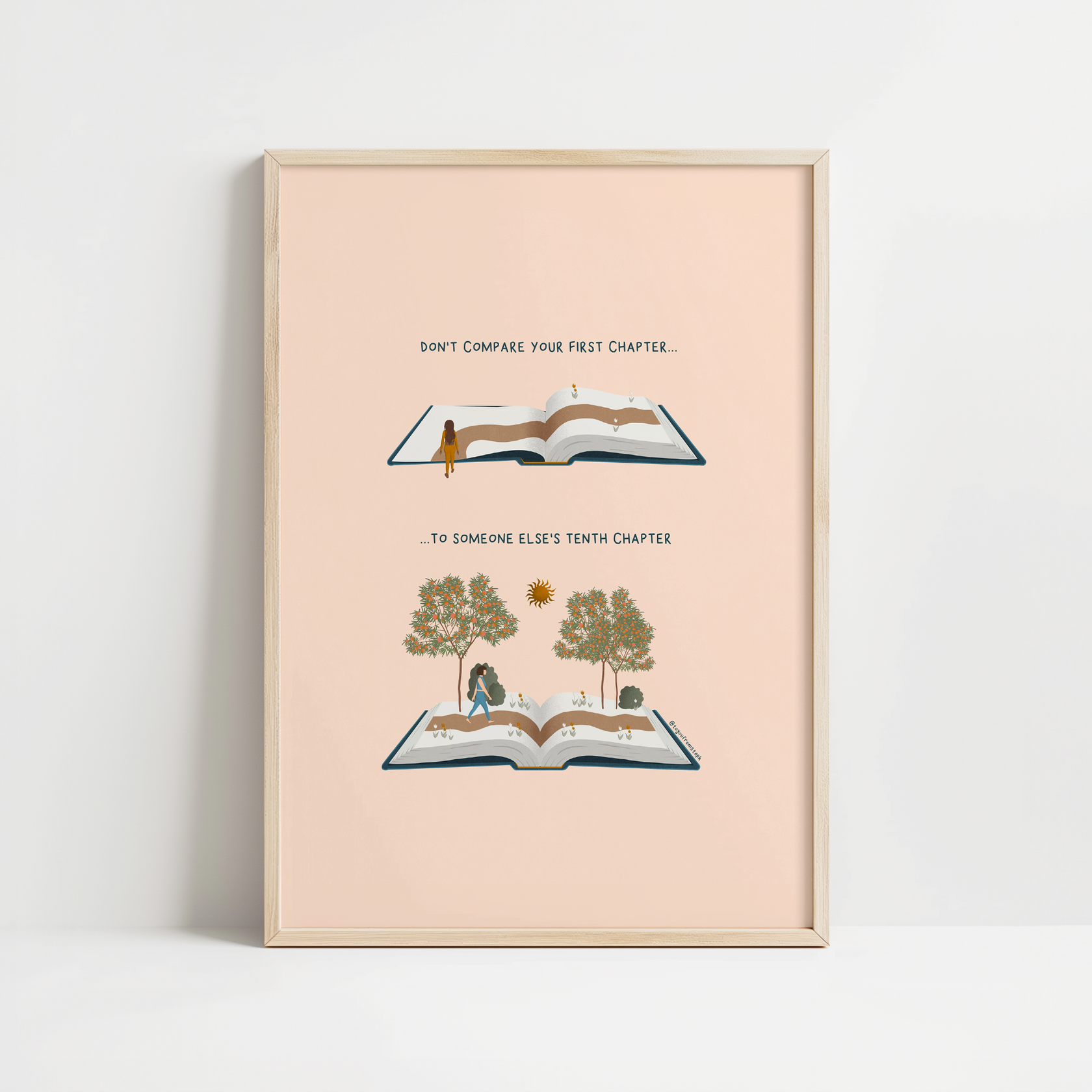 First Chapter - Art Print – To You From Steph