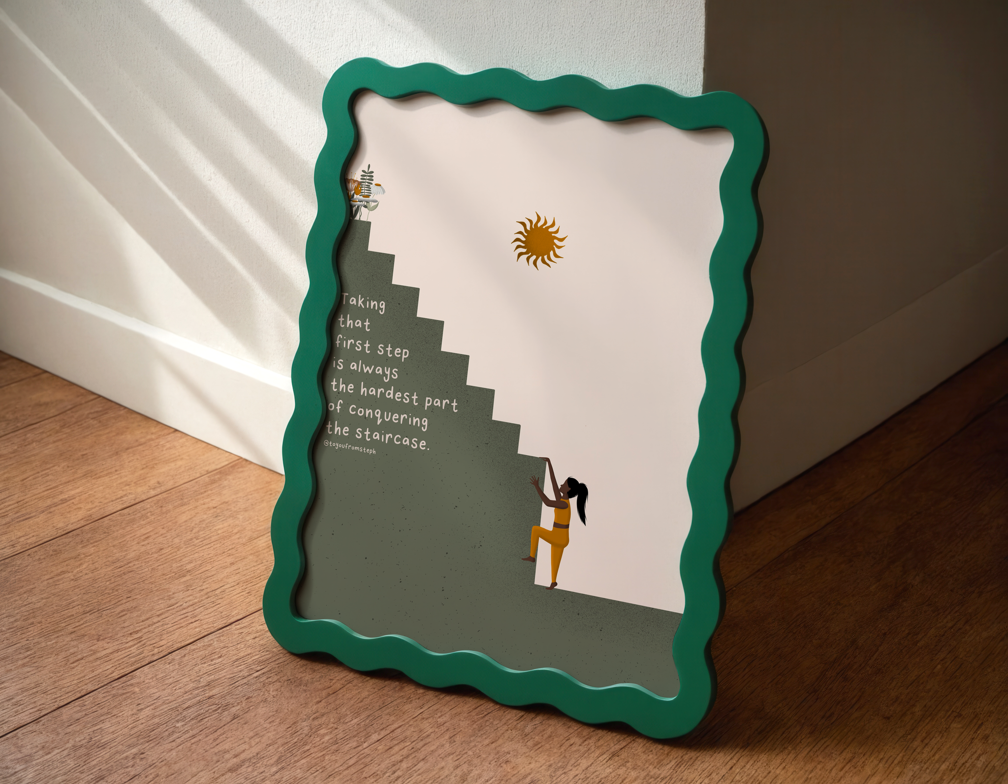 First Step - Art Print – To You From Steph