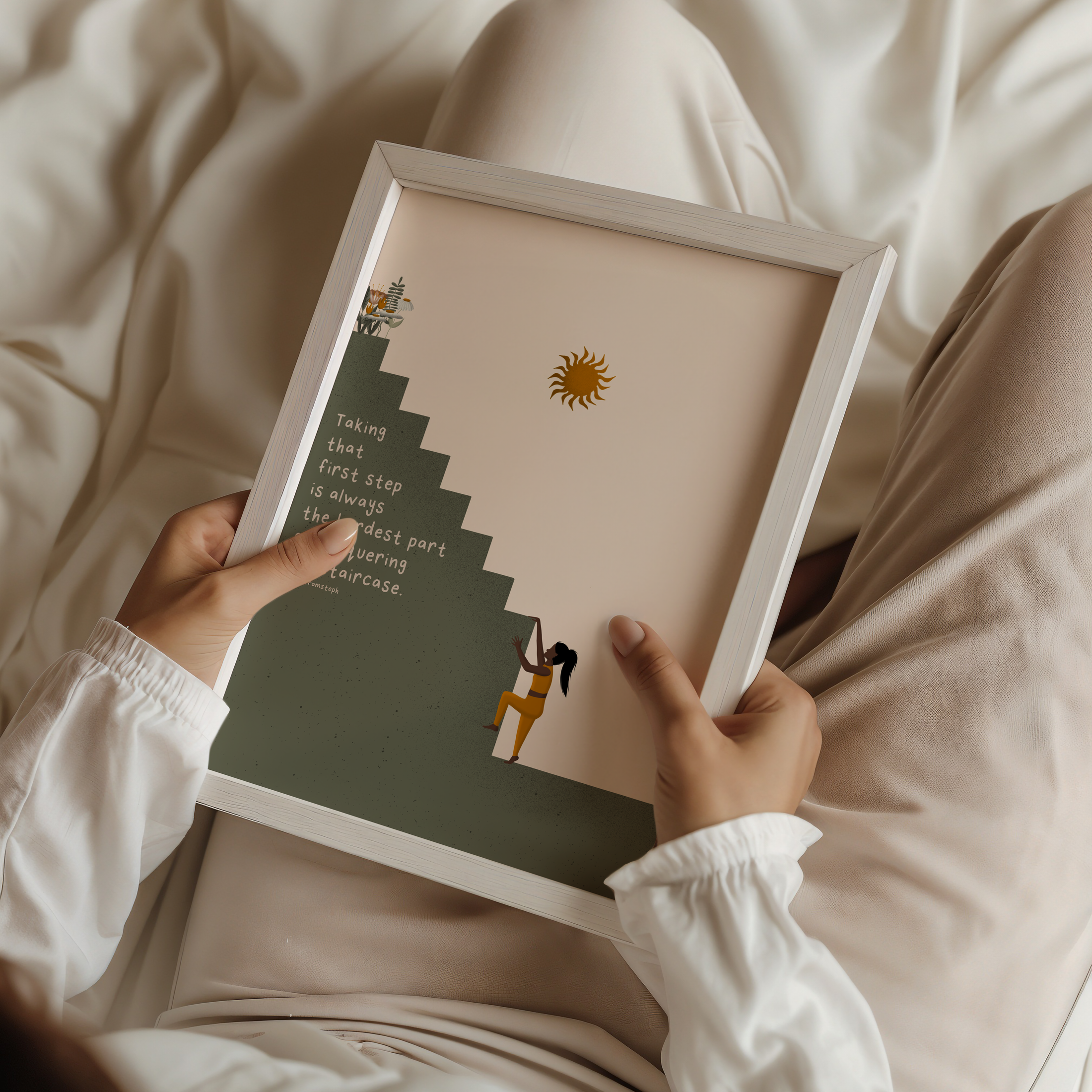 First Step - Art Print – To You From Steph