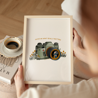 Focus - Art Print – To You From Steph
