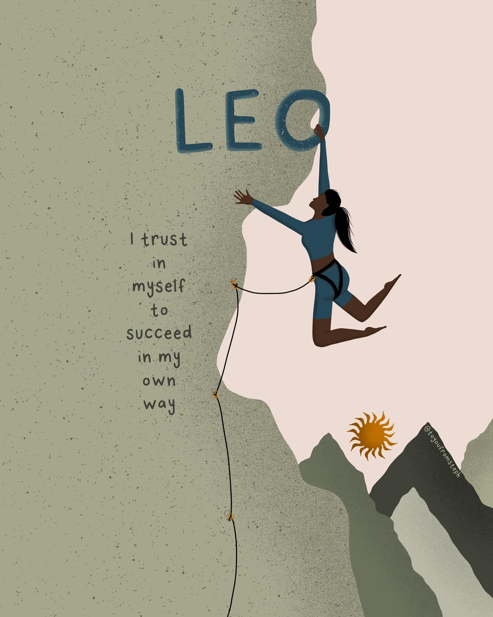 Leo - Art Print – To You From Steph