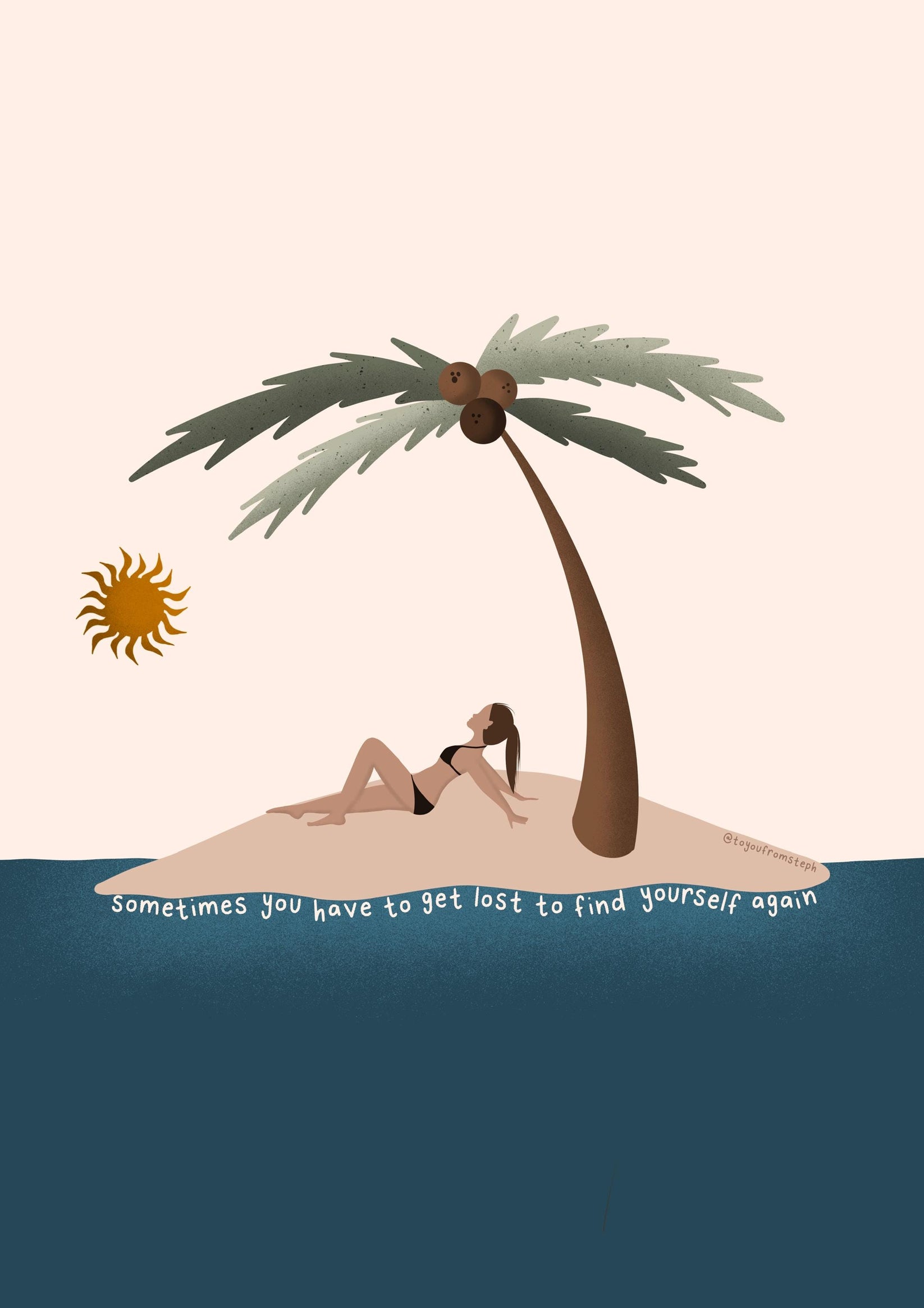 Find Yourself - Art Print – To You From Steph
