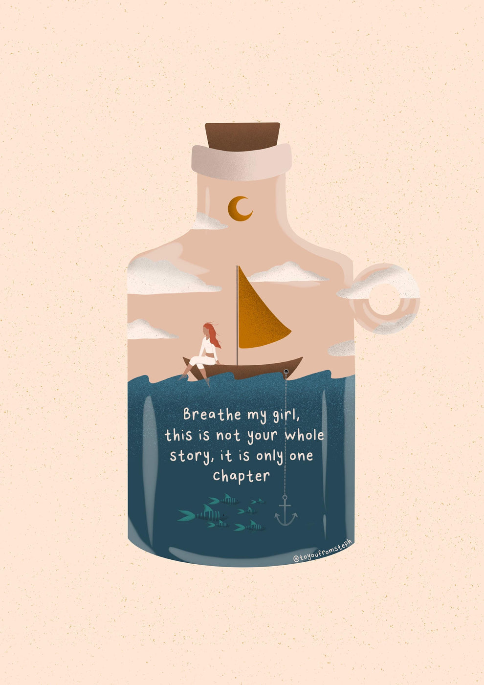 Breathe - Art Print – To You From Steph