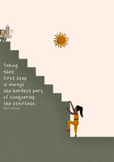 First Step - Art Print – To You From Steph