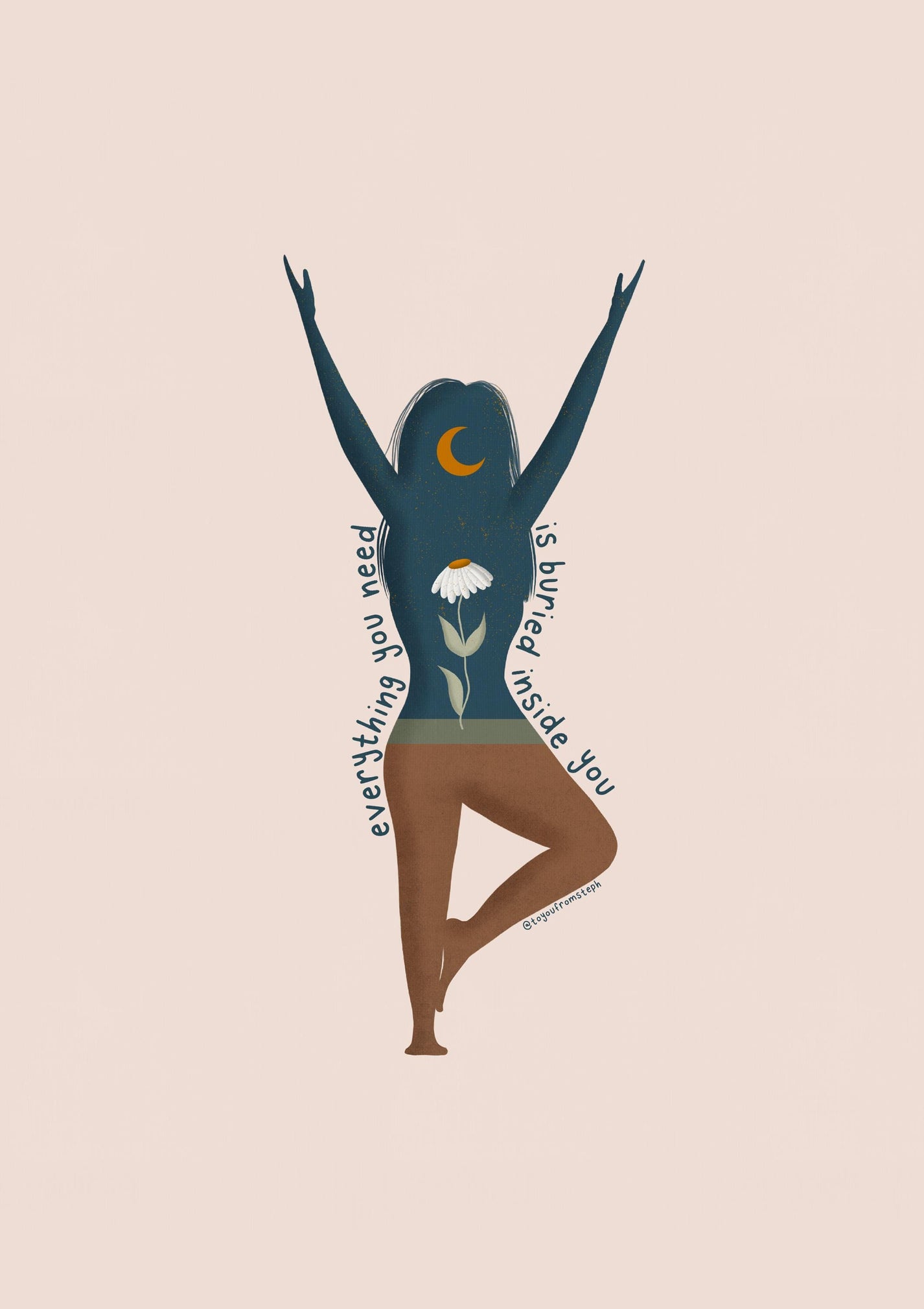 Buried Inside - Art Print – To You From Steph