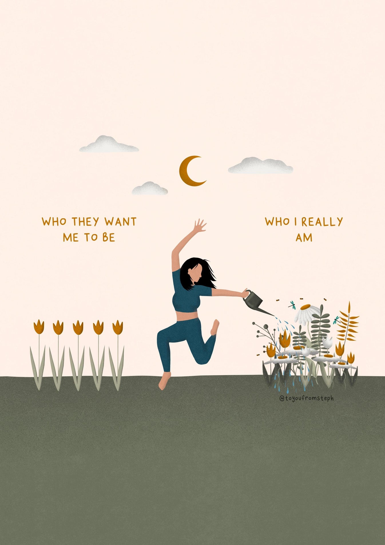 Who I Really Am - Art Print – To You From Steph