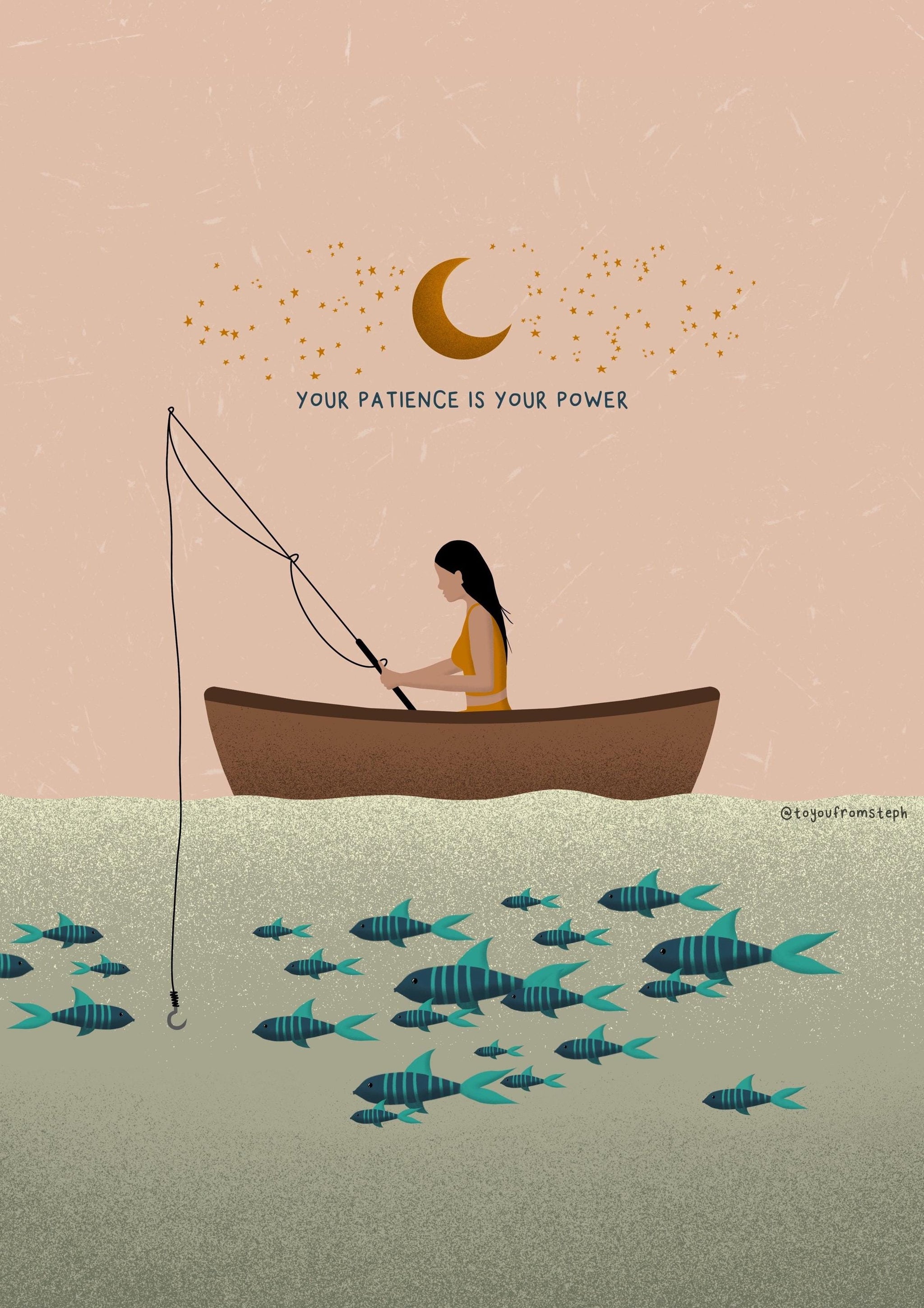Patience - Art Print – To You From Steph