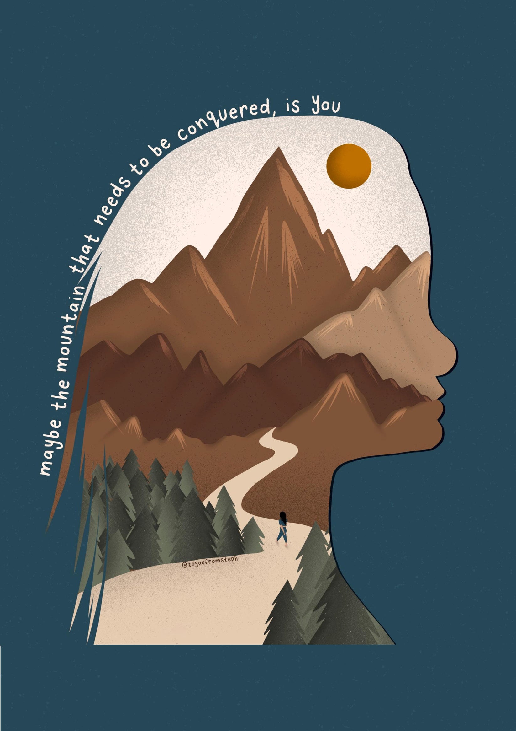 Conquered - Art Print – To You From Steph