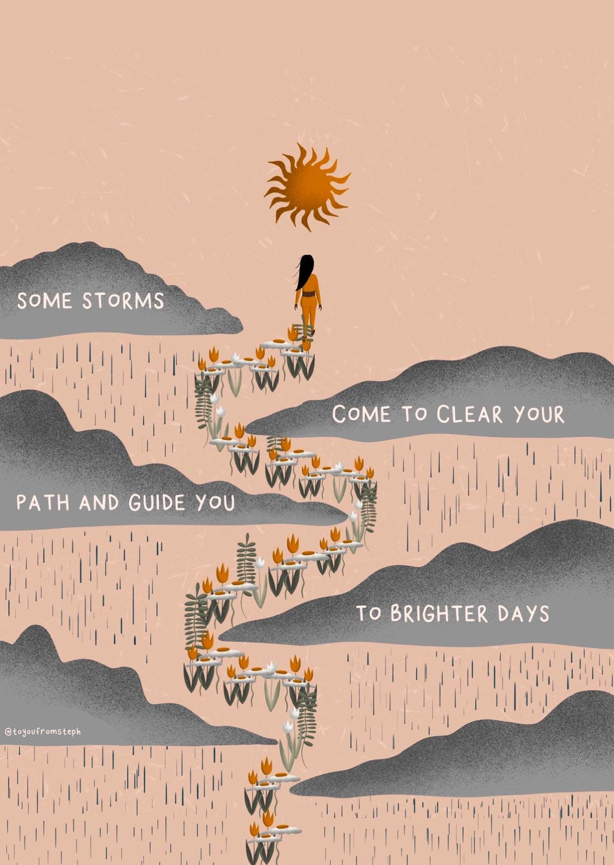Your Path Bundle - Pack of 5 Postcards – To You From Steph
