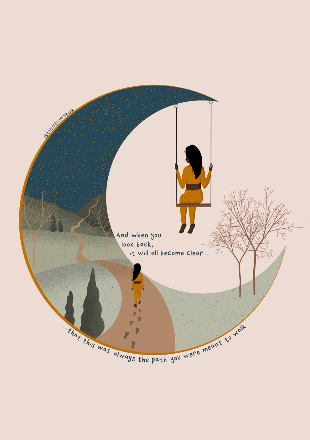 Clear - Art Print – To You From Steph