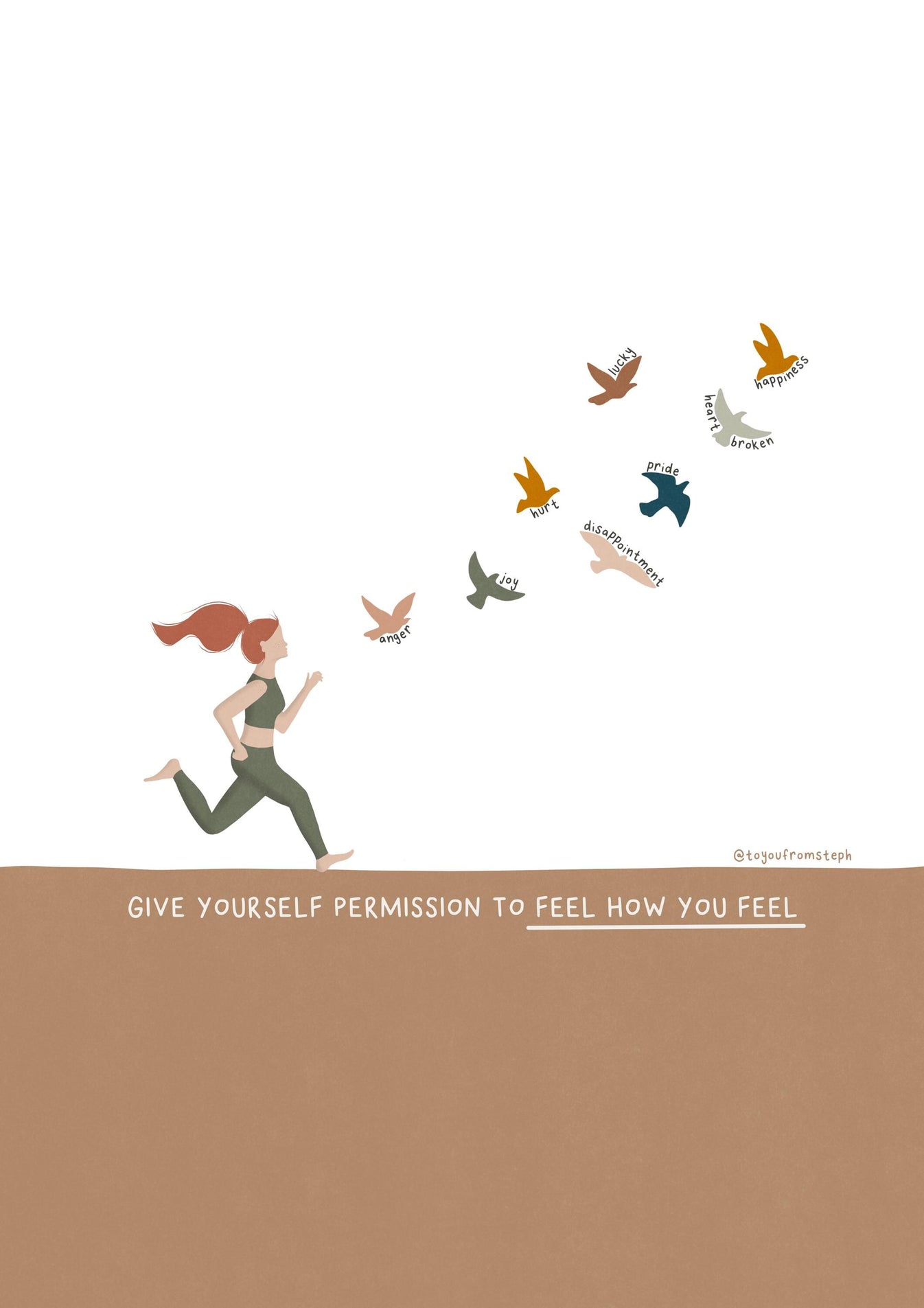 Feel How You Feel - Art Print – To You From Steph