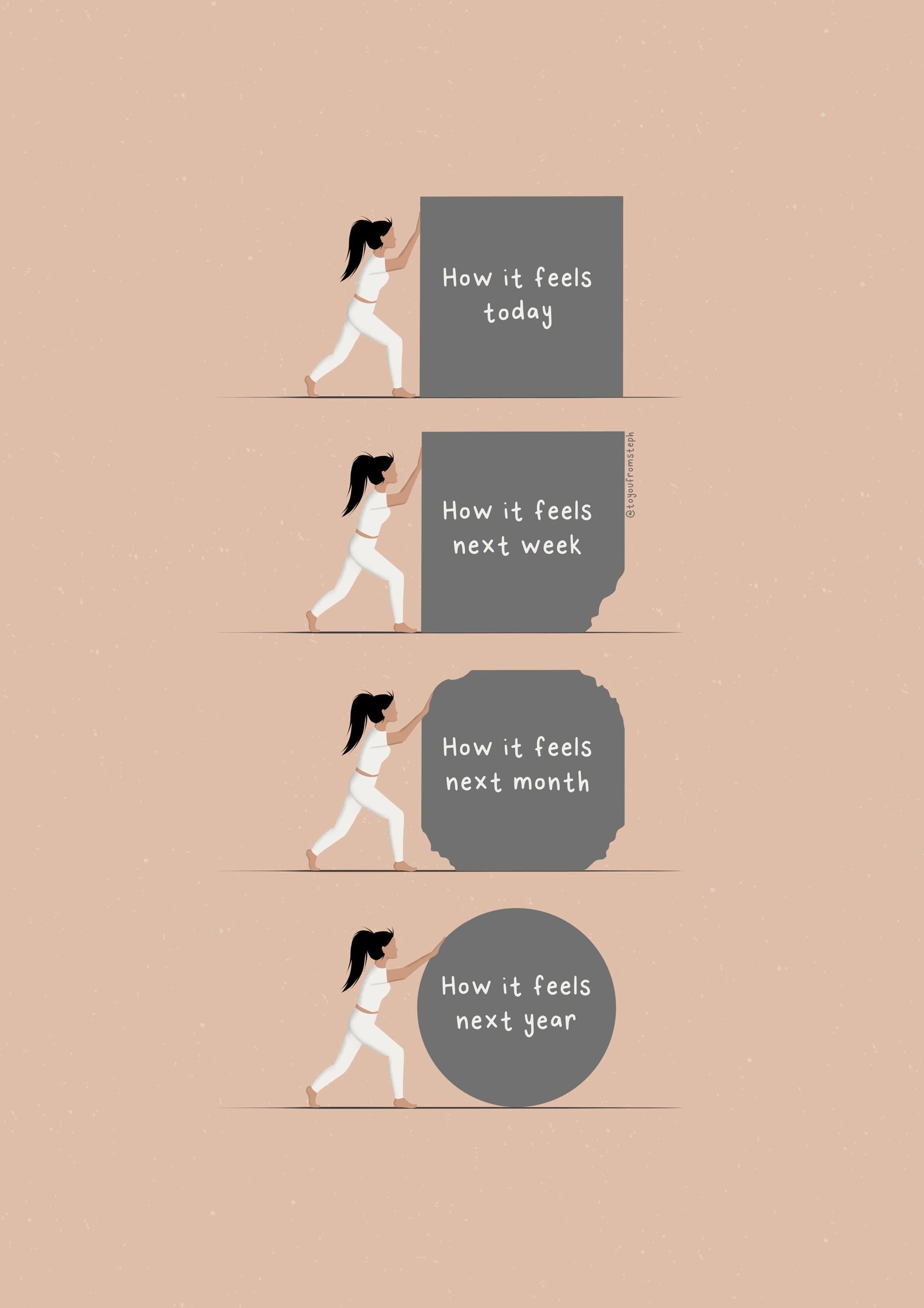 How it Feels - Art Print – To You From Steph